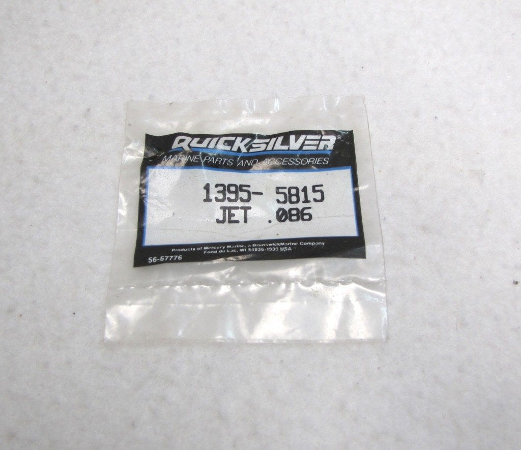 Quicksilver Mercury Carburetor Jet .086 1395-5815 | Express Marine