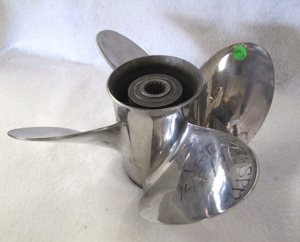 OMC Johnson Evinrude 13-1/4×27 Stainless Steel Propeller 431719 0431719 ...