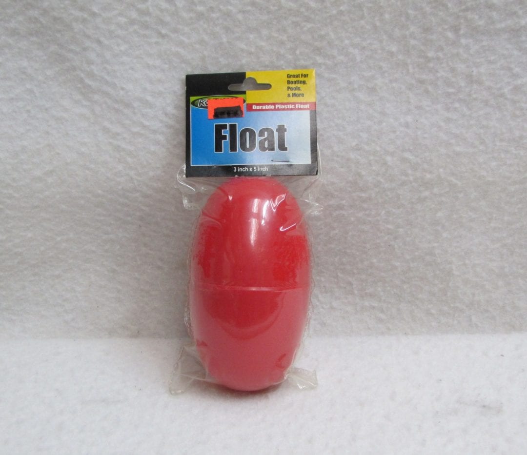 Kwik Tek Plastic Float Red F-5R | Express Marine