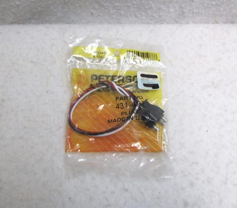 Peterson Trailer 3-Wire Straight Plug F/421 Oval Light Series 431-491 ...