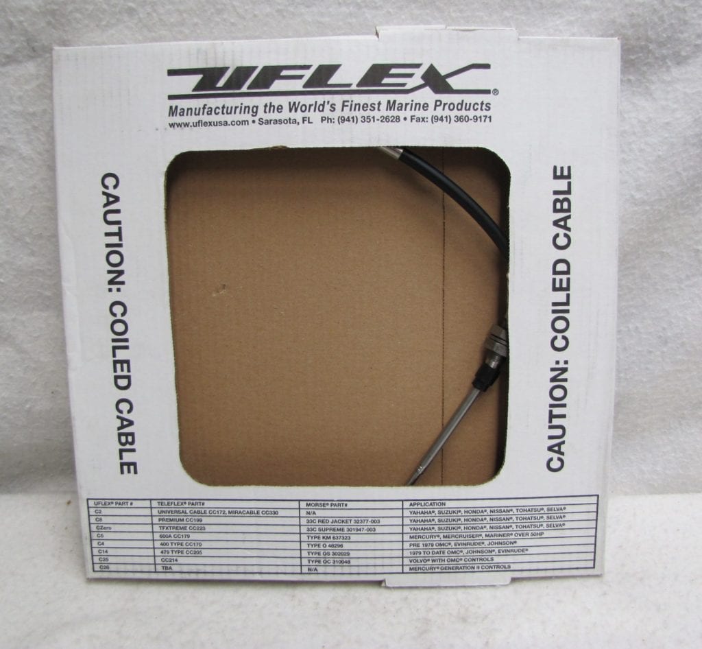 Uflex Control Cable 43BC Style C23BCx14 14FT | Express Marine