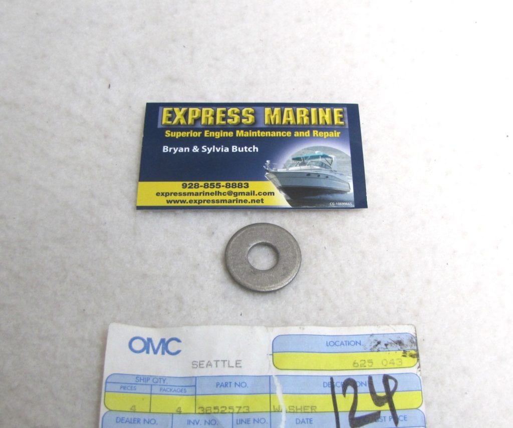 OMC Sterndrive Pivot Pin Washer 3852573 | Express Marine
