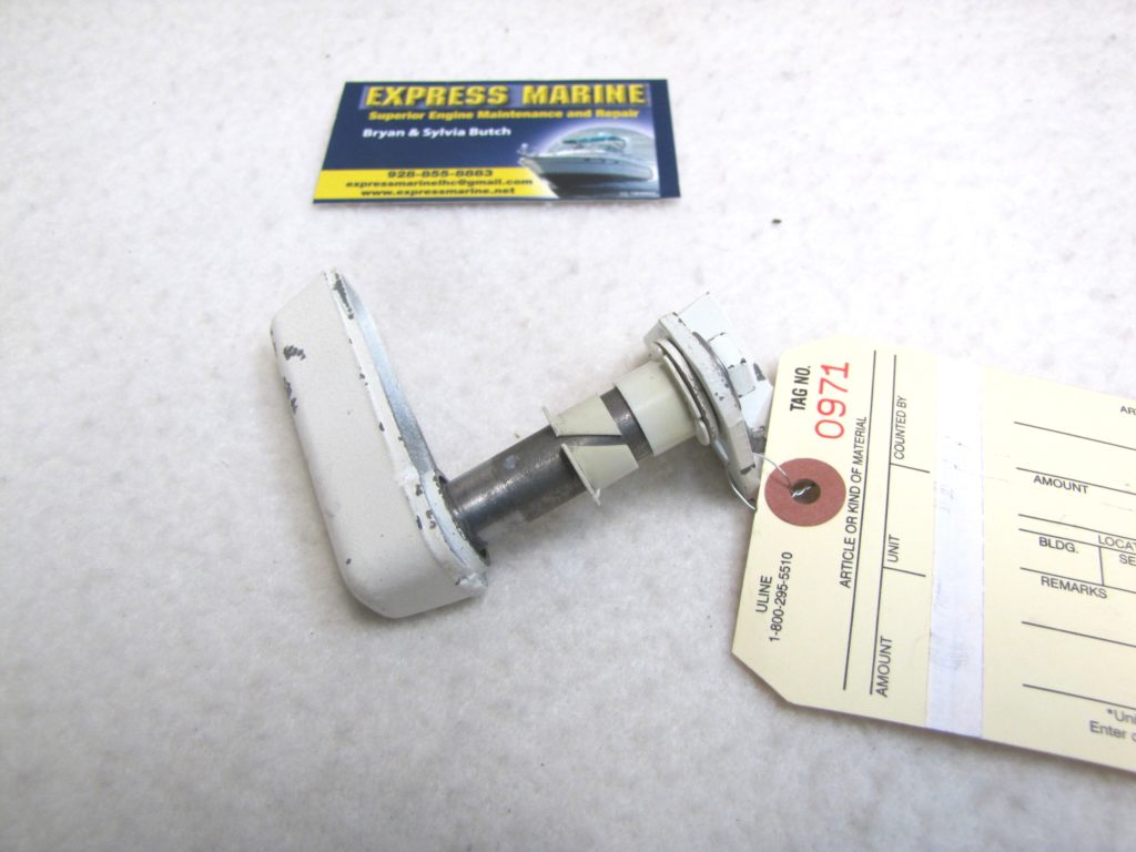 OMC Johnson Evinrude 100-200HP Engine Cover Latch & Shaft Assembly ...