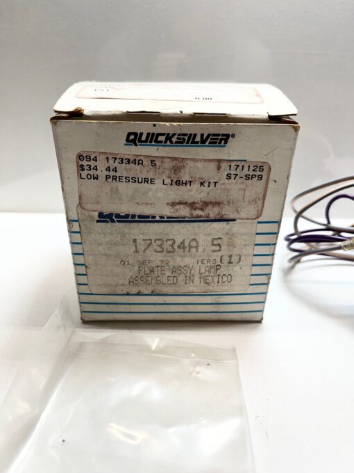 Quicksilver MerCruiser Low Oil Pressure Warning Light Kit 17334A5 ...